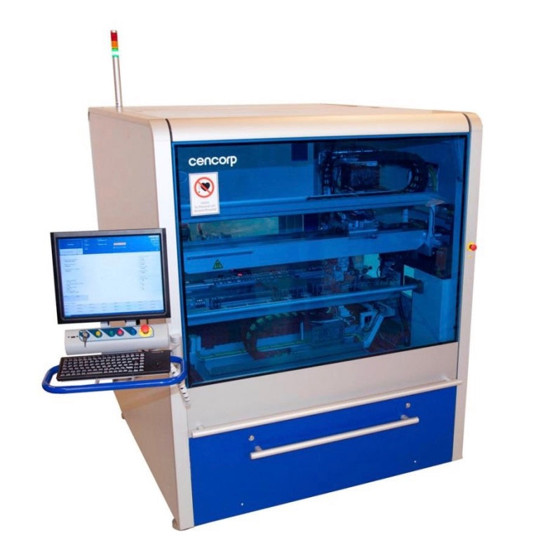 CENCORP_1500 OF, through-hole component placement machine, vintage 202 ...